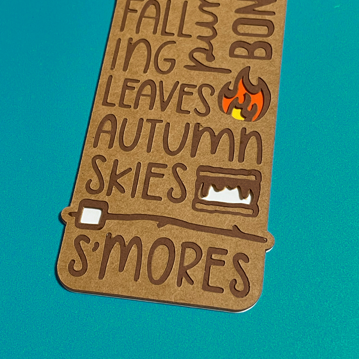 Fall Words Bookmark - Chesed Cottage Crafts | SVG File | Craft Cut ...